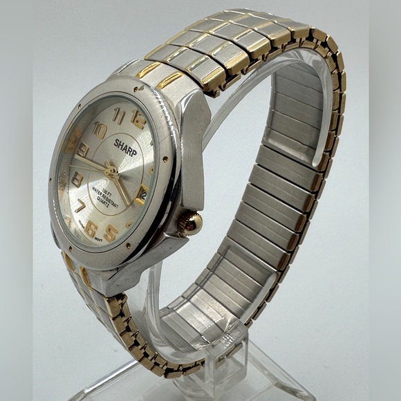 Sharp | Accessories | Vintage Mens Sharp Quartz Watch 36 Mm Model ...